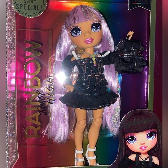 Toys | Rainbow High Avery Styles Doll With Purple Hair | Poshmark